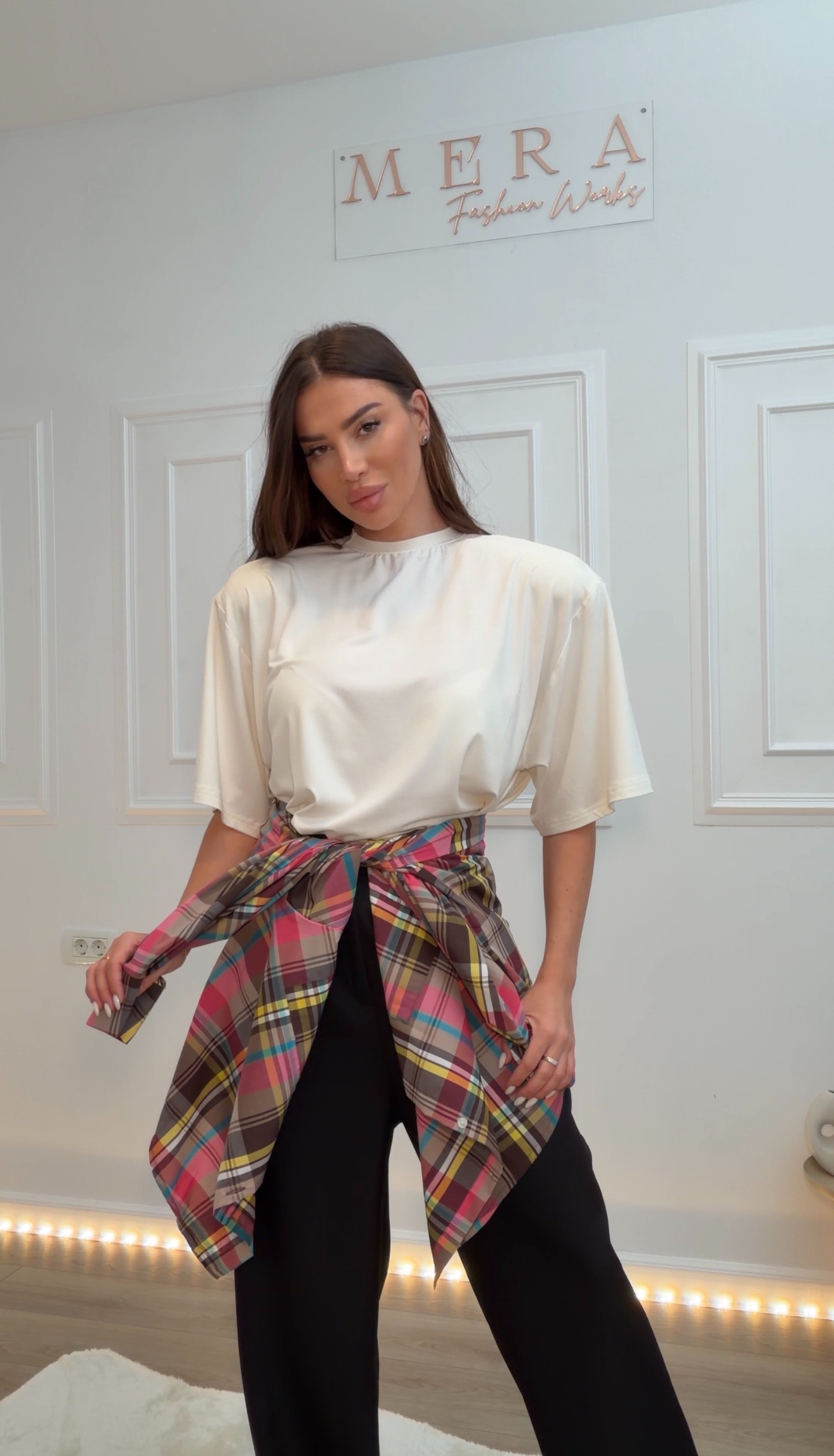 Tricou Highlight off white - MeraStore.ro - Atelier creație vestimentară