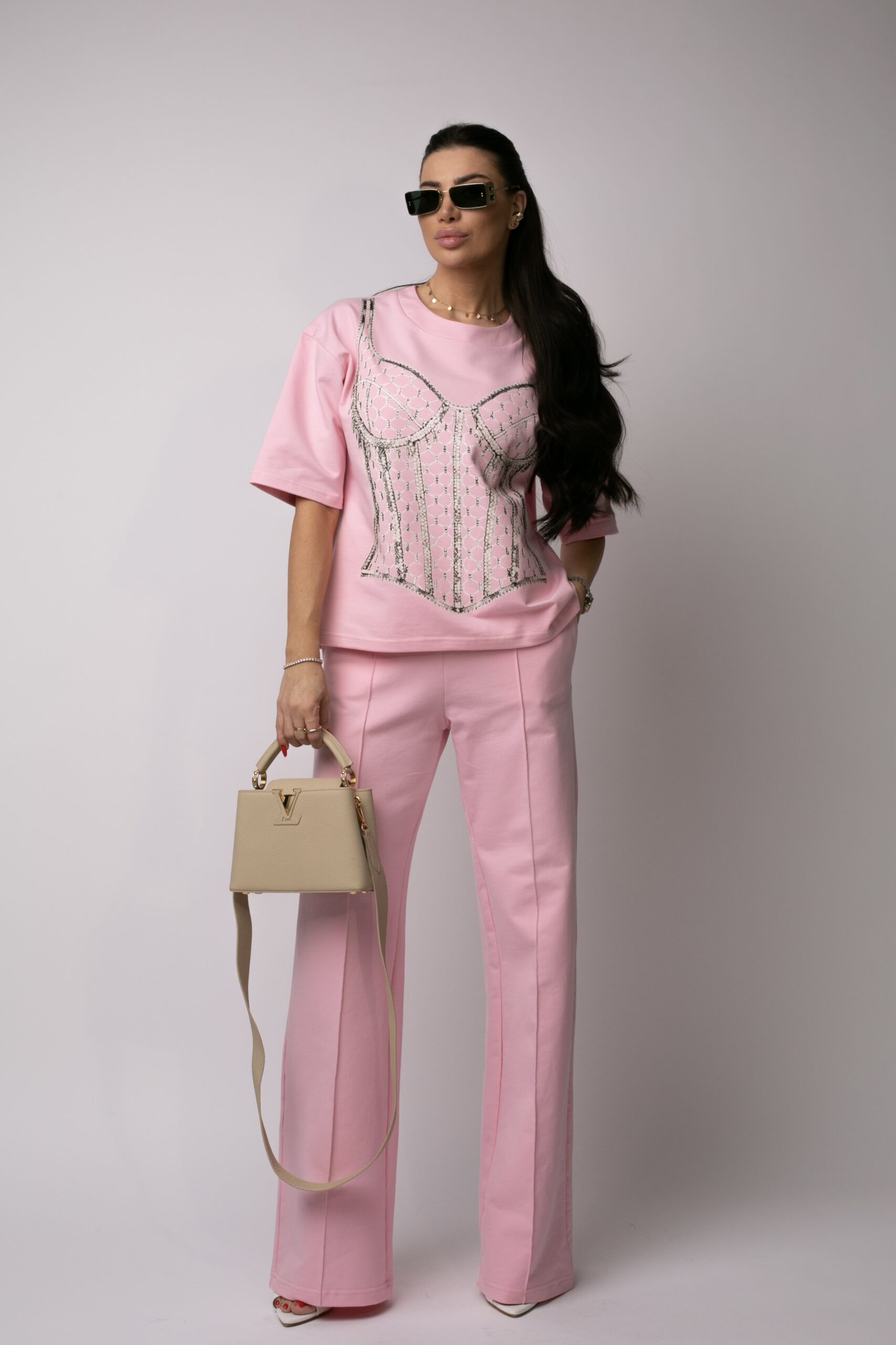 Costum Casual Pinkey Design - MeraStore.ro - Atelier creație vestimentară